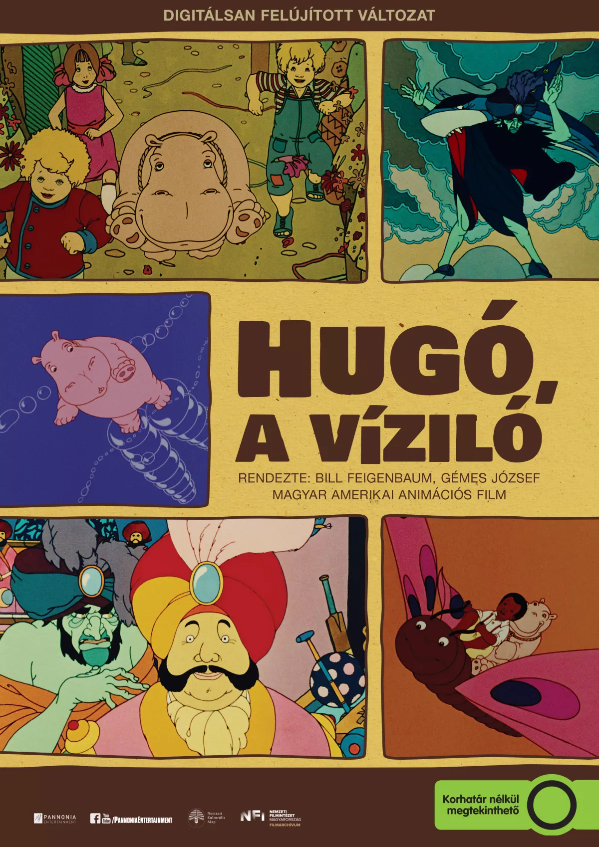 Film: Hugó, a víziló | TabánArtmozi.hu
