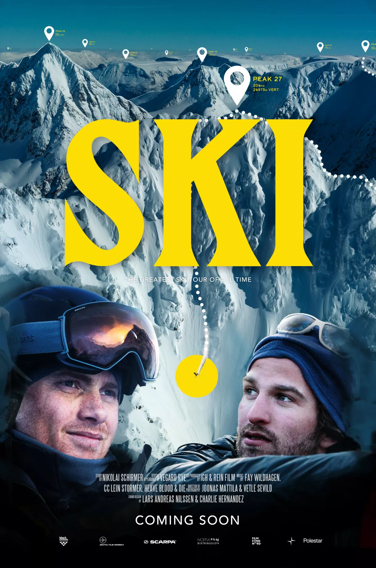 Film: SKI - The Greatest Ski Tour of all Time | CorvinMozi.hu