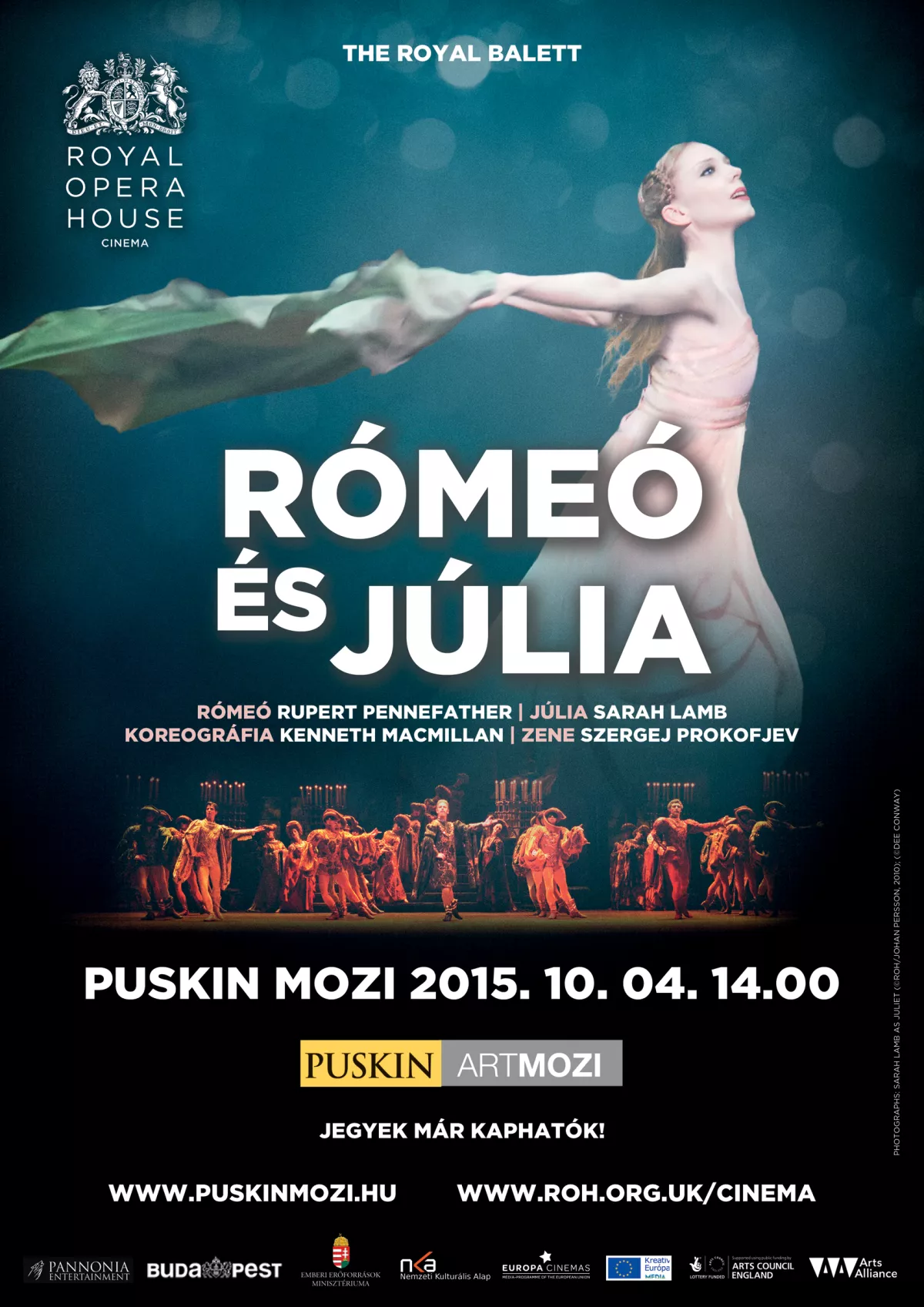 Film: Royal Opera House - Rómeó és Júlia | MűvészMozi.hu